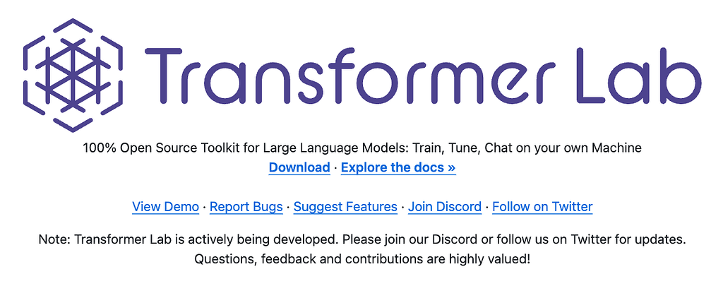 Transformer Lab: 로컬에서 직접 설치하여 사용하는 오픈소스 LLM 실험실 - 읽을거리&정보공유 - 파이토치 한국 사용자 모임