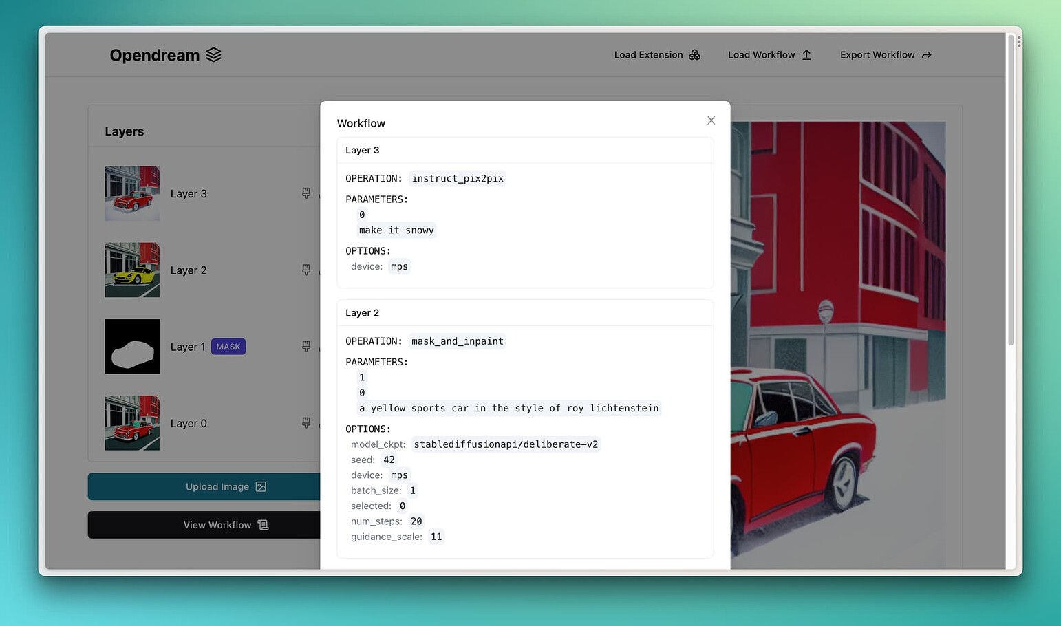 [GN⁺] Opendream: Stable Diffusion을 위한 레이어 기반 UI - 읽을거리&정보공유 - 파이토치 한국 사용자 모임