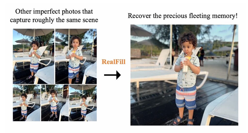 [GN⁺] RealFill: 확산 모델을 사용한 이미지 완성 - 읽을거리&정보공유 - 파이토치 한국 사용자 모임