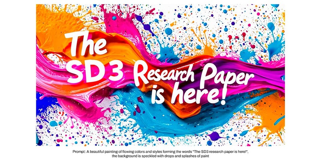[GN] Stable Diffusion 3 연구 논문 공개 - 읽을거리&정보공유 - 파이토치 한국 사용자 모임