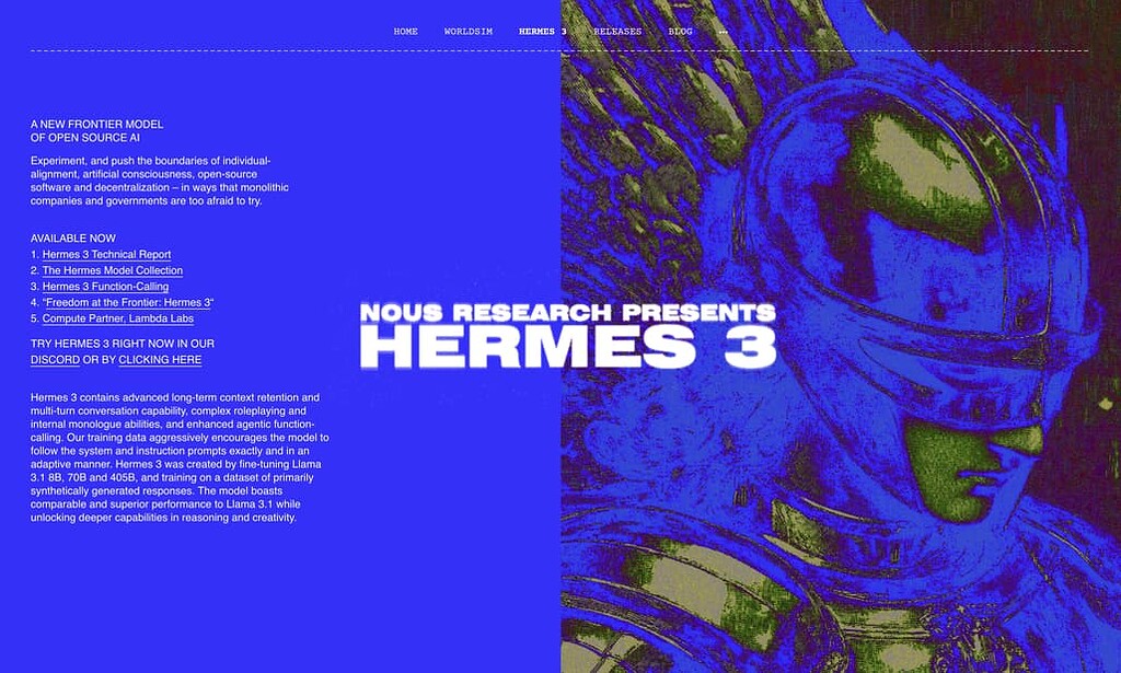 Hermes 3, Llama 3.1 기반의 파인튜닝 모델 (feat. Nous Research) - 읽을거리&정보공유 - 파이 ...