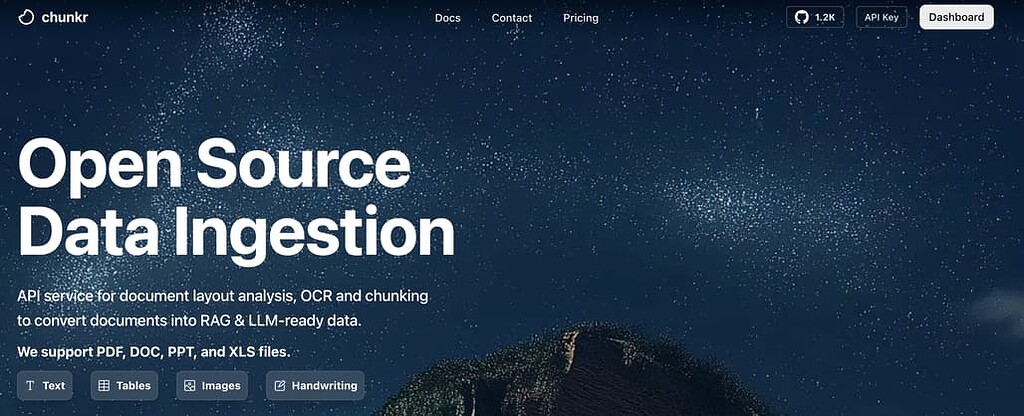 Lumina.ai, 문서 처리 및 OCR가 가능한 오픈소스 프로젝트 Chunkr (및 API) 공개 - 읽을거리&정보공유 - 파이토치 한국 사용자 모임