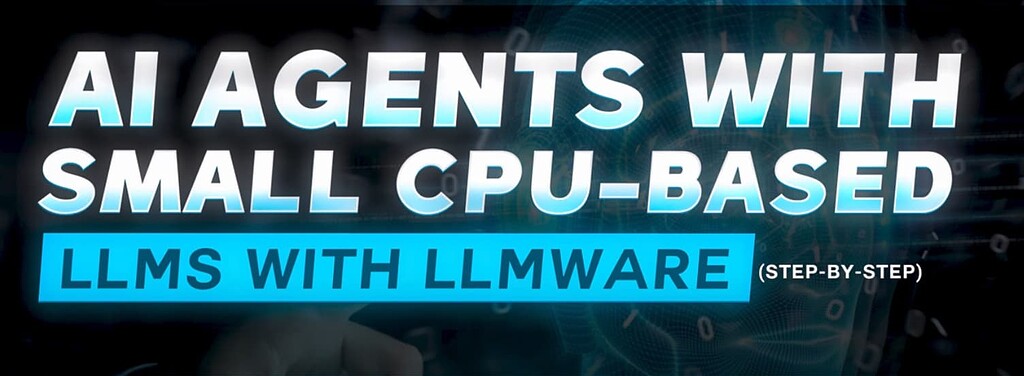 [GN] llmware - RAG을 포함한 LLM 기반 어플리케이션 개발용 통합 프레임워크 - 읽을거리&정보공유 - 파이토치 한국 사용자 모임