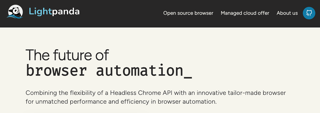 Lightpanda Browser: AI Agent, LLM 등을 위한 초경량 오픈소스 헤드리스 브라우저 - 읽을거리&정보공유 ...