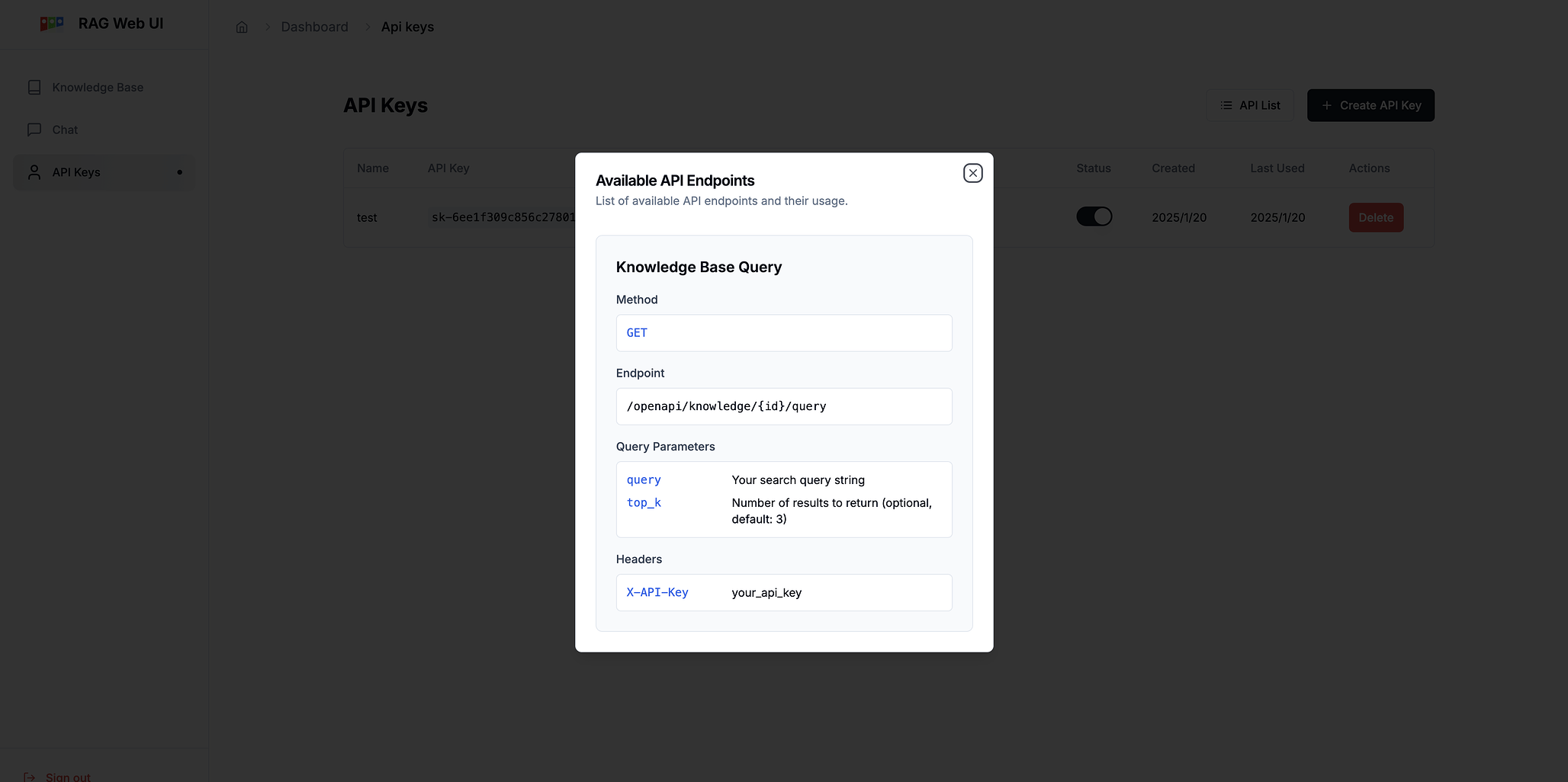 RAG Web UI: RAG 기반 지식 관리(KB, Knowledge Base)를 위한 웹 UI - 읽을거리&정보공유 - 파이토치 한국 사용자 모임