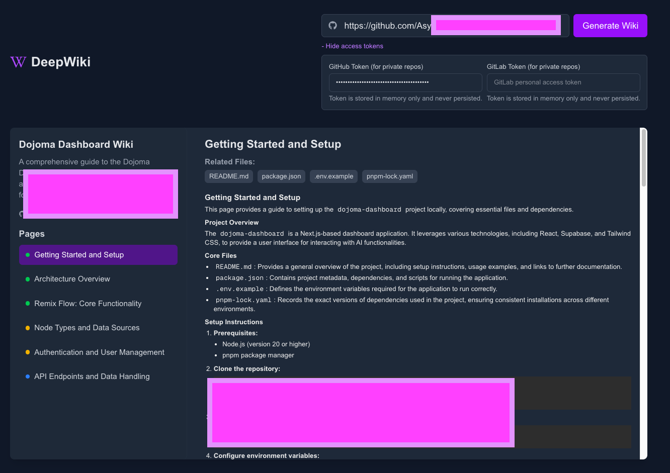 DeepWiki-Open: GitHub, GitLab 등의 저장소로부터 대화형 Wiki를 생성하는 오픈소스 DeepWiki 프로젝트 - 읽을거리&정보공유 - 파이토치 한국 ...